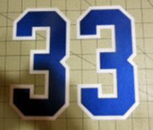 Order Loose Twill Numbers -Pro Block