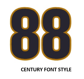 Order Loose Twill Numbers - Century