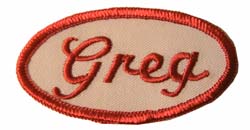 Blank Patch Top Rocker -4"x7-1/2" Sold Individually