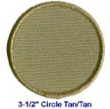 Blank Patch - Priced By Sets 1 set (5 pcs) Oval -2"