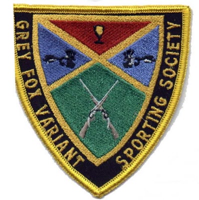 Grey Fox Sporting Society Logo Patch