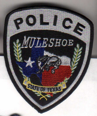 Muleshoe Police Logo Patch