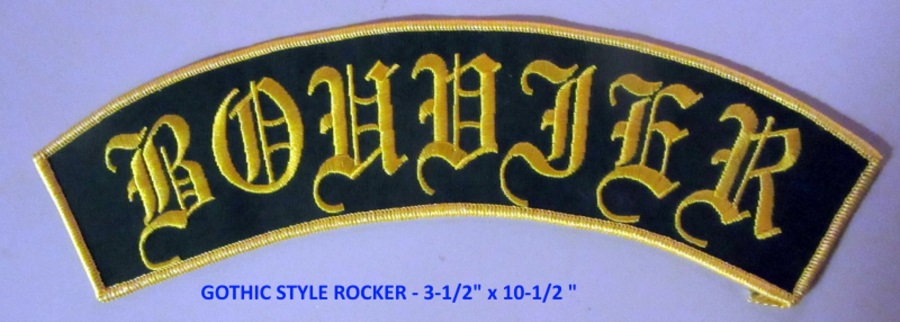 Name Patch Top Rocker