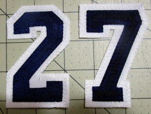 Order Loose Twill Numbers - 3 Colors