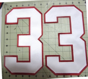 Order Loose Twill Numbers - Varsity
