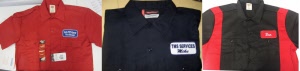 Work Shirt with Name Patch
